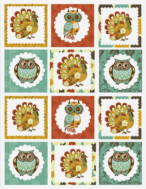 My Owl Barn: Thanksgiving Party Printables