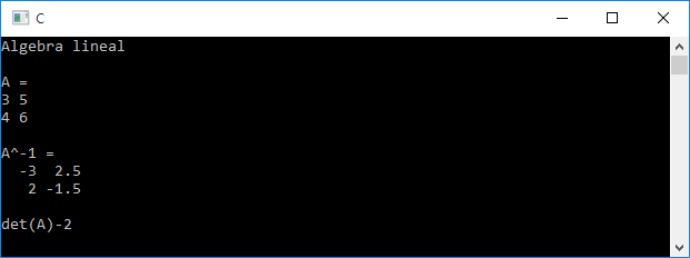 juliocesar.cloud: Inversión de una Matriz: NumPy, Eigen, No MATLAB juliocesar.cloud: Inversión de una Matriz: NumPy, Eigen, No MATLAB