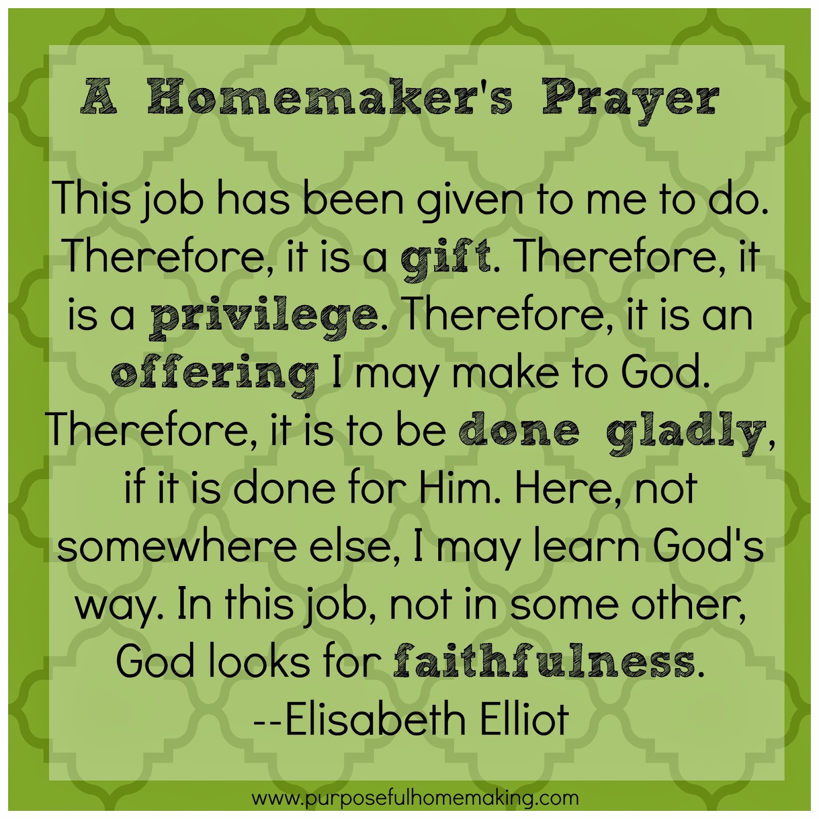 Purposeful Homemaking: Free Homemaking Printable Purposeful Homemaking: Free Homemaking Printable