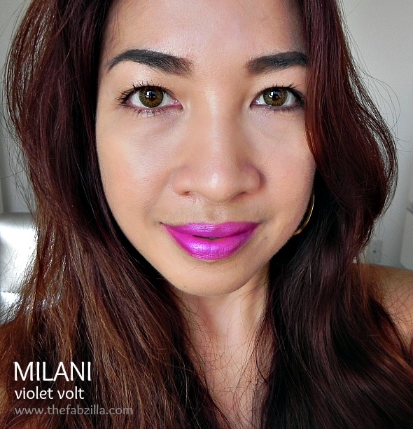 Violet Lips Feat. Milani Violet Volt and Violet Addict - thefabzilla