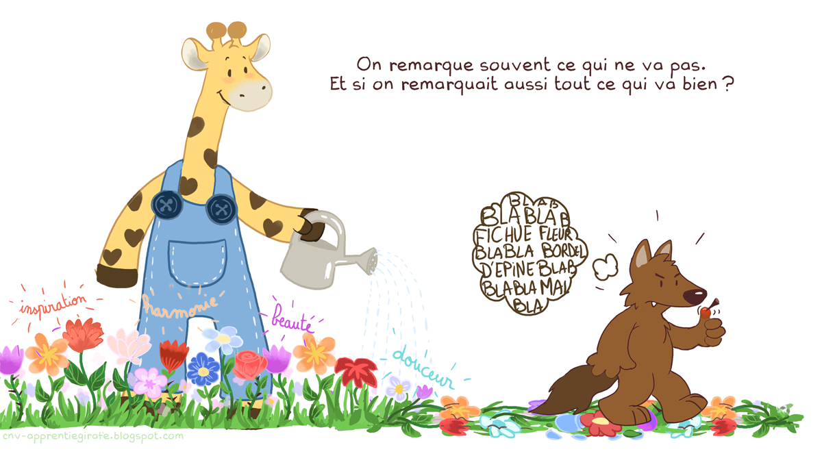 communication non violente : le journal d'une apprentie girafe ...