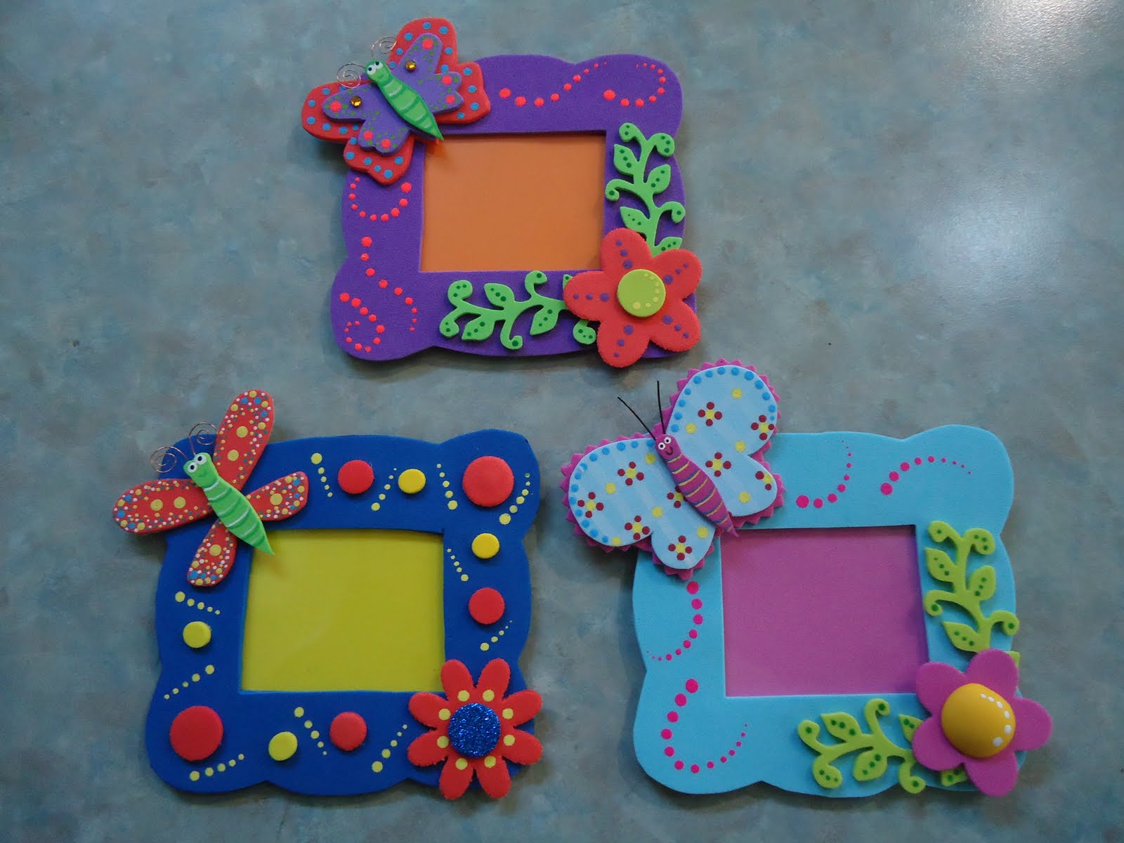 Marcos en foami - Imagui