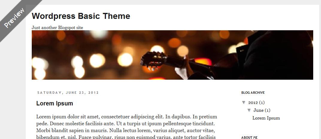 Build a Basic Wordpress Theme for Blogger - Part 2 - Blogger Tips Pro