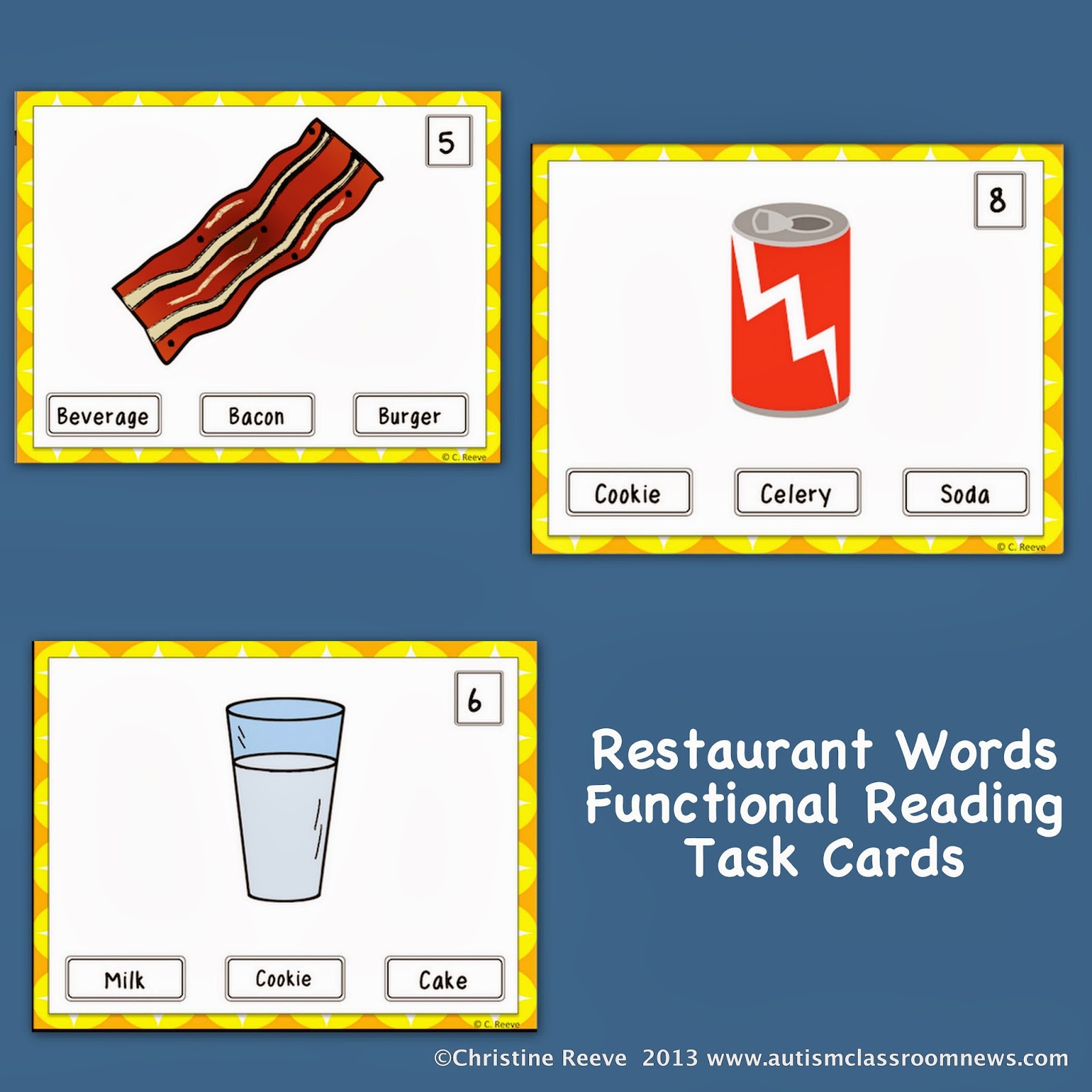 Functional Reading Tasks and IEP Goals | Autism Classroom Resources ...