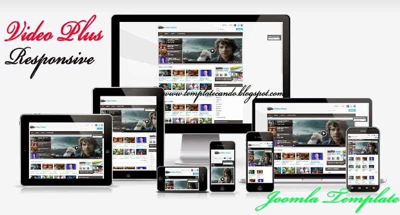 Responsive Video Plus Joomla Template Free Download