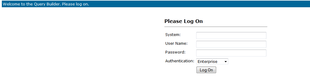 SAP Business Objects: Query Builder SAP Business Objects: Query Builder