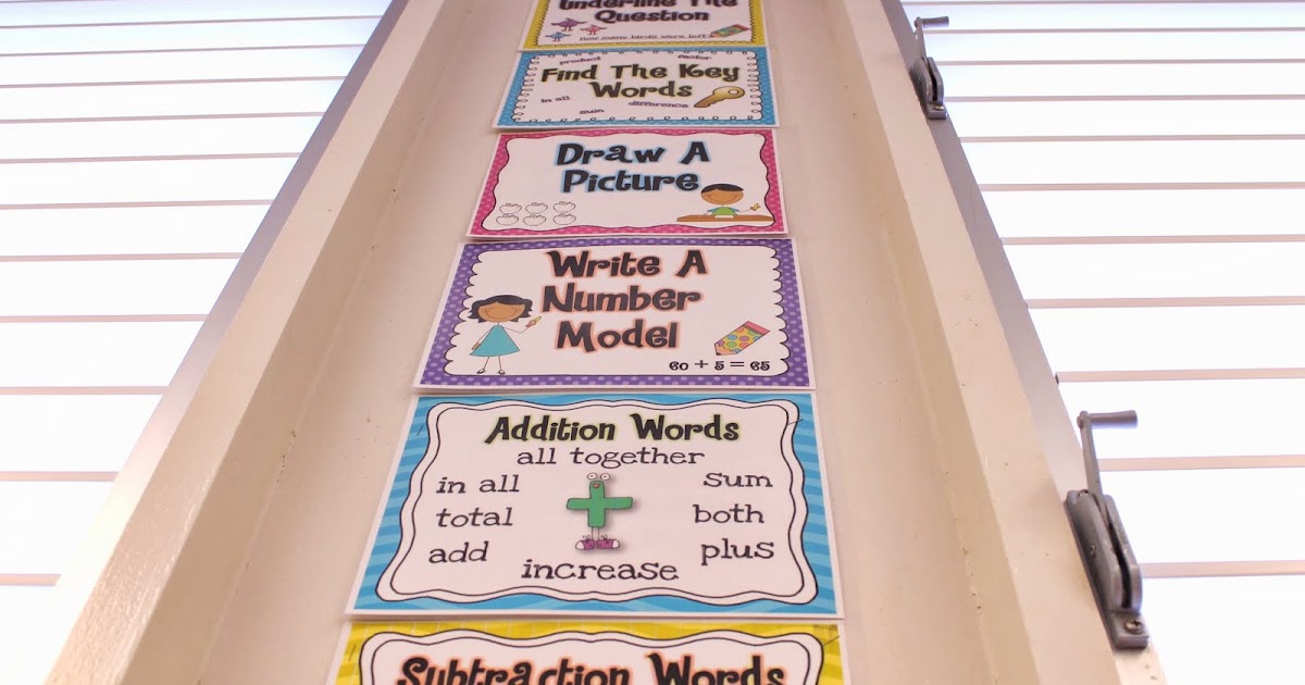 September Word Problems - Surfin' Through Second