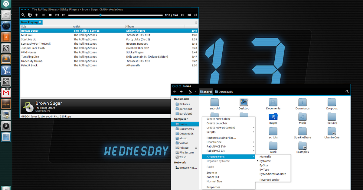 reNIX: A Squared, Android Like GTK3 Theme Compatible With Unity And GNOME Shell ~ Web Upd8 ...
