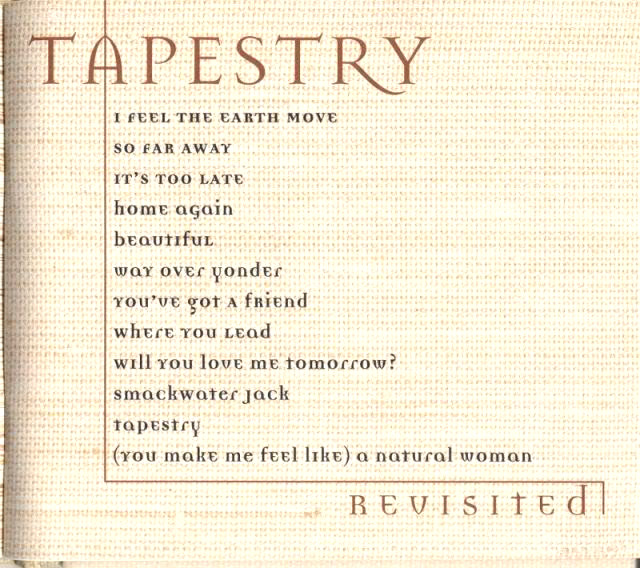 LA PLAYA MUSIC - OLDIES: TAPESTRY REVISITED - TRIBUTE TO CAROLE KING - 1995 LA PLAYA MUSIC - OLDIES: TAPESTRY REVISITED - TRIBUTE TO CAROLE KING - 1995