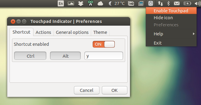 Touchpad Indicator 0.9.5 Brings Important Bug Fixes ~ Web Upd8: Ubuntu / Linux blog