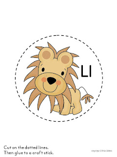 Sweet Tea Classroom: A to Z Alphabet Stick Puppets