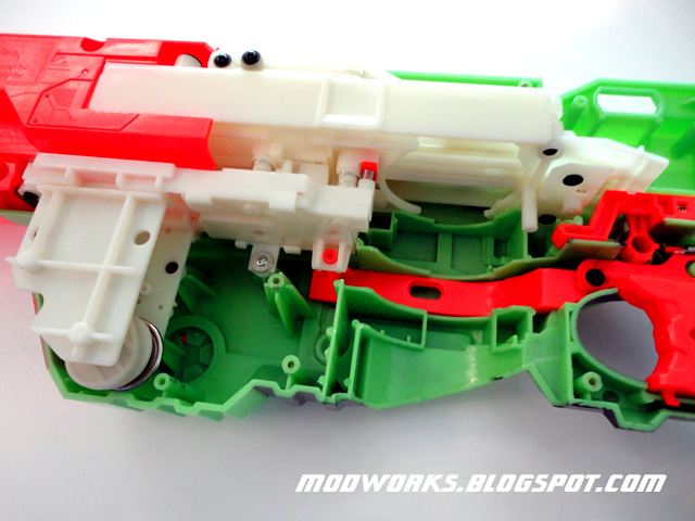 Mod Works: Nerf Vortex Praxis - Internals Guide! Mod Works: Nerf Vortex Praxis - Internals Guide!