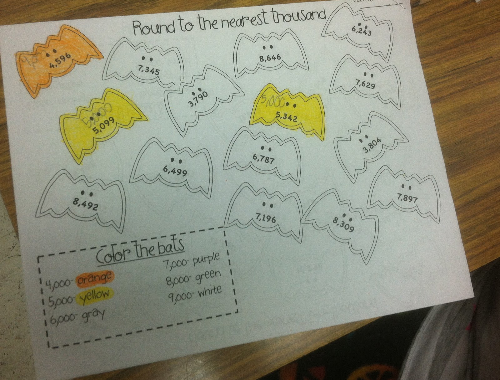 Fourth and Ten: Boo Ha Ha {Halloween Math Centers for Older Kids}