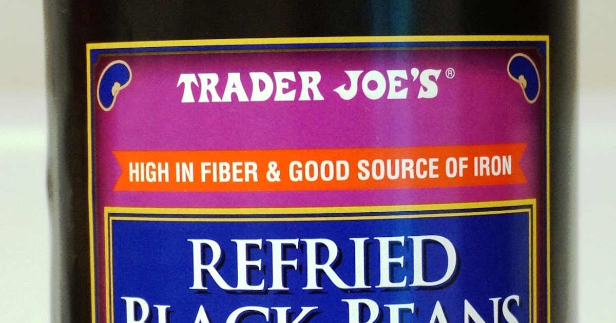 Exploring Trader Joe's: Trader Joe's Refried Black Beans With Jalapeno Peppers