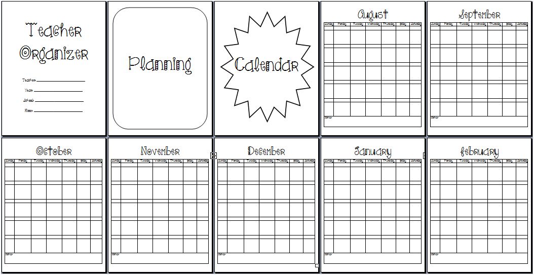 Hello Again & My Teacher Binder Organizer - Adrienne Teaches