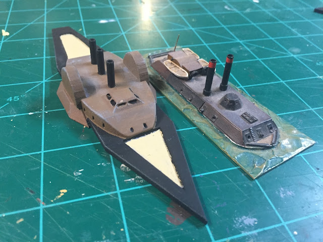 [TMP] "Finished painting my 1/600 Yazoo Monster ironclad" Topic