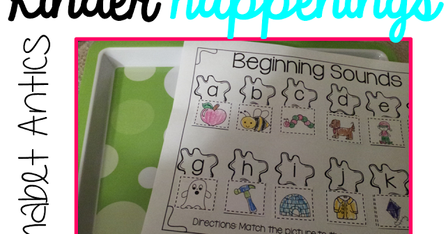 Simply Centers: Alphabet and Playdough Centers