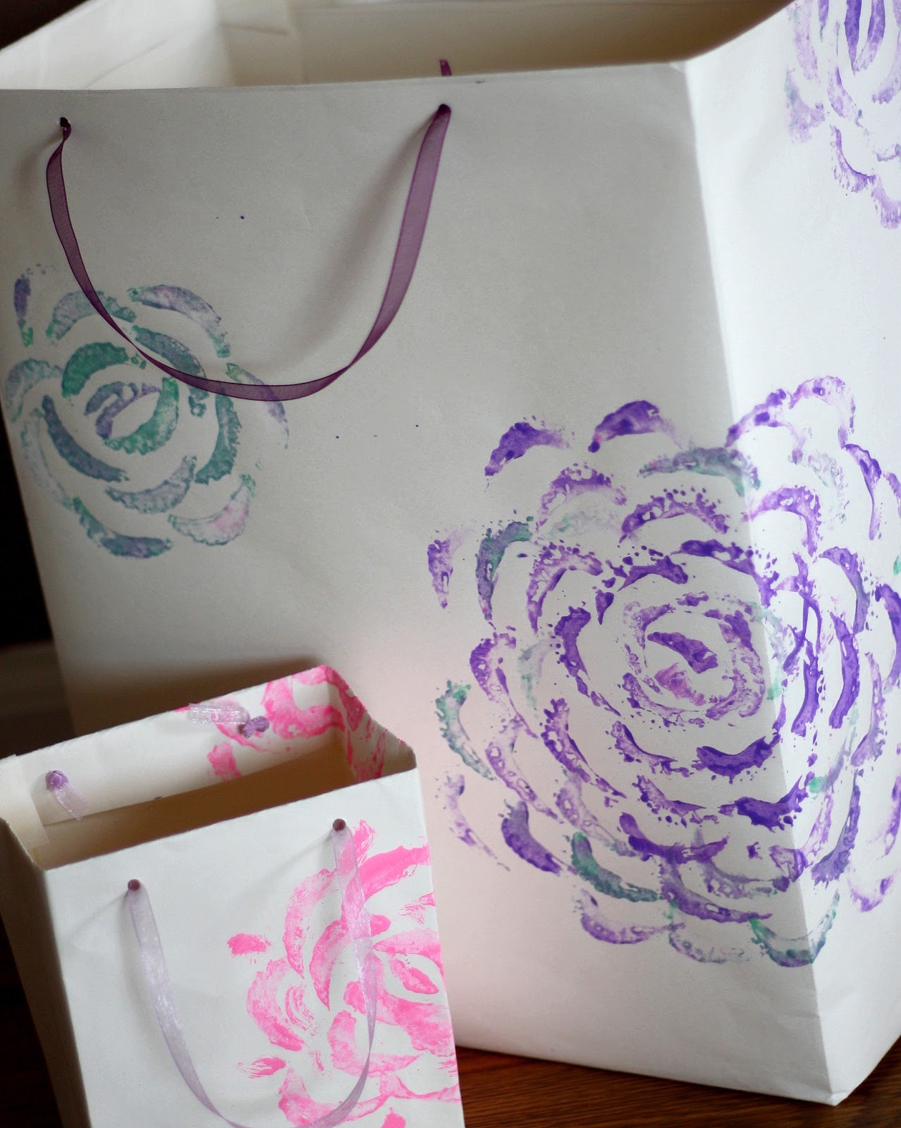 The Semi frugal Life homemade Gift Bags With Easy Hand Painted Flowers the-semi-frugal-life-homemade-gift-bags-with-easy-hand-painted-flowers