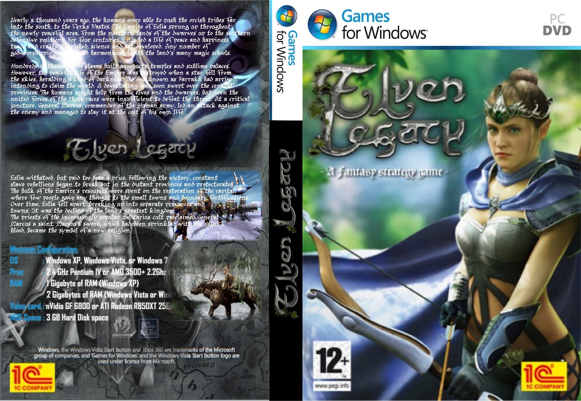 Elven Legacy | Free PC Game Cover