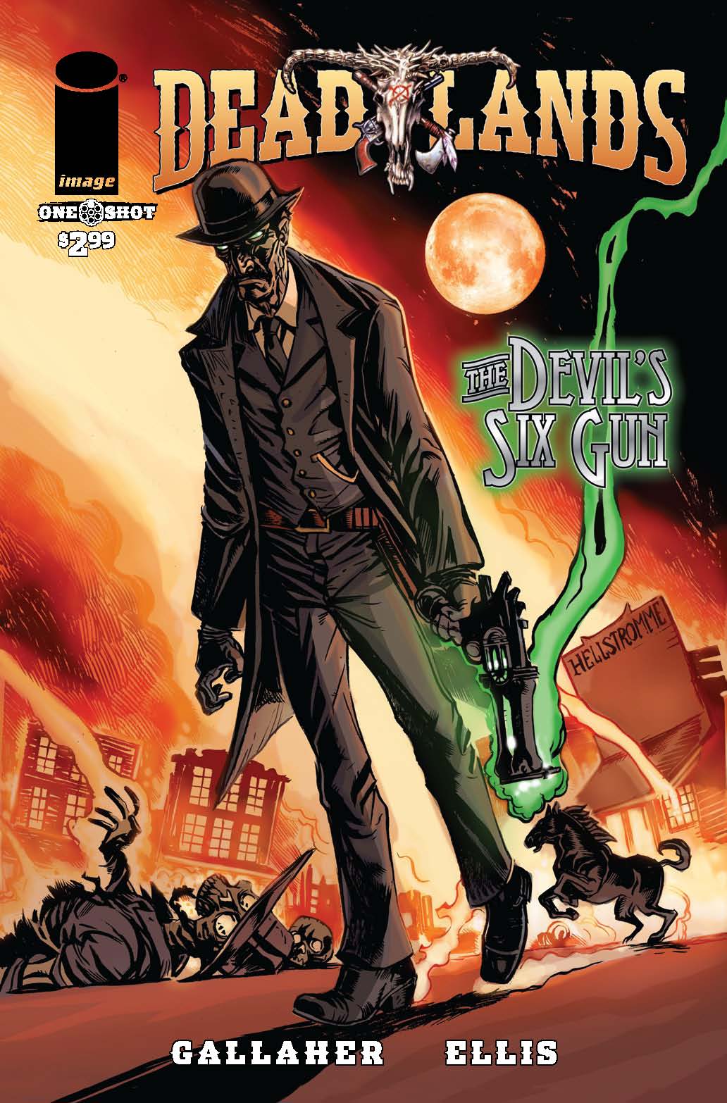 Kleefeld on Comics: Deadlands: The Devil's Six Gun Review
