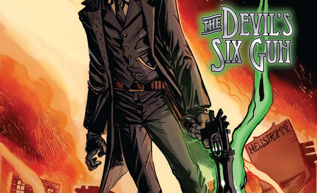 Kleefeld on Comics: Deadlands: The Devil's Six Gun Review