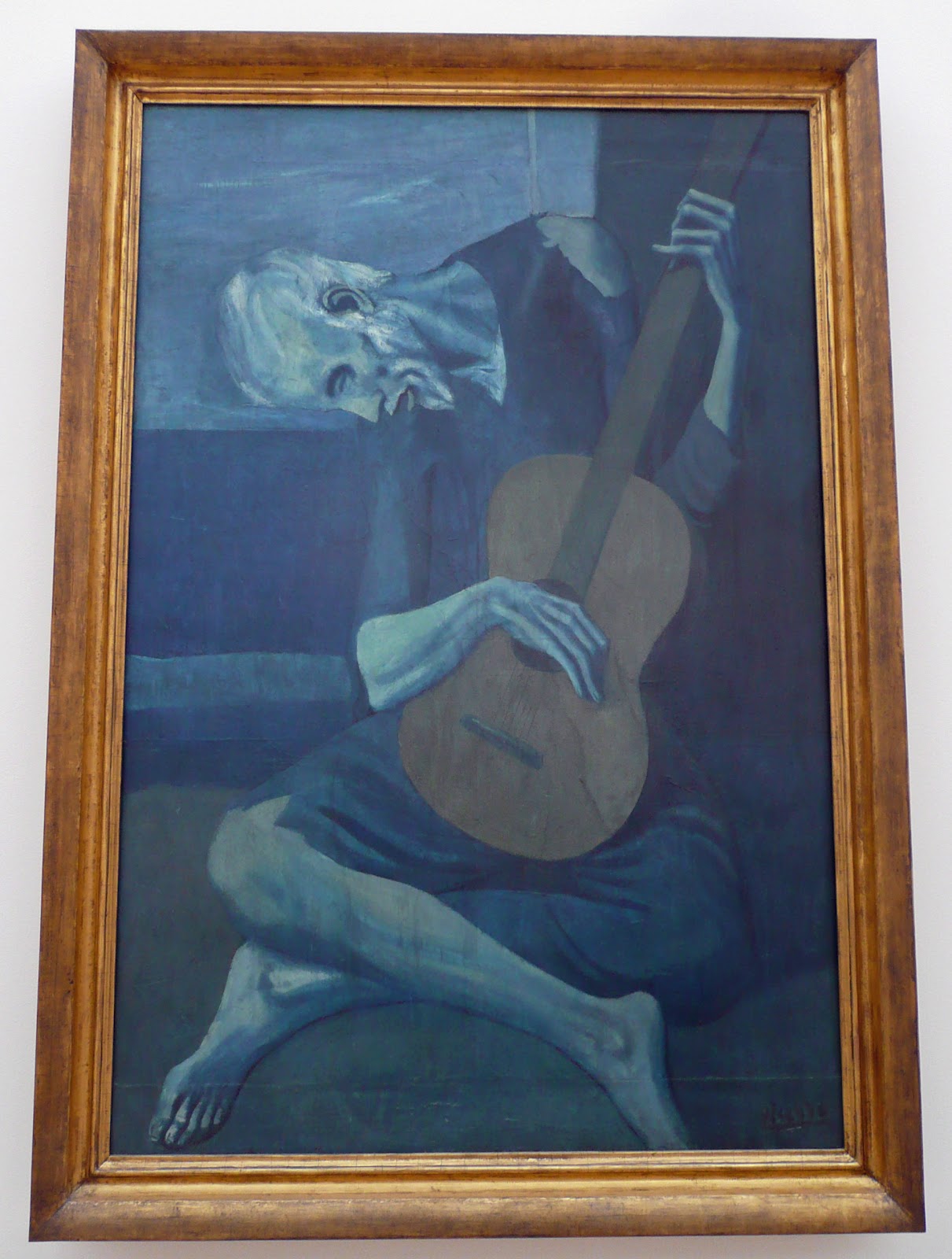 Pablo Picasso Collage Guitar