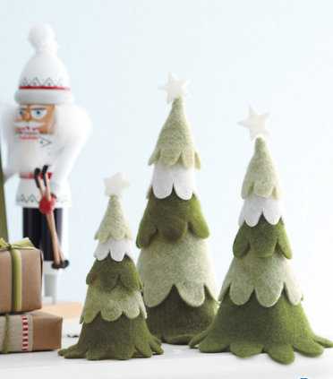 Tutoriales: Árboles de Navidad / Tutorials: craft Christmas trees - The ...