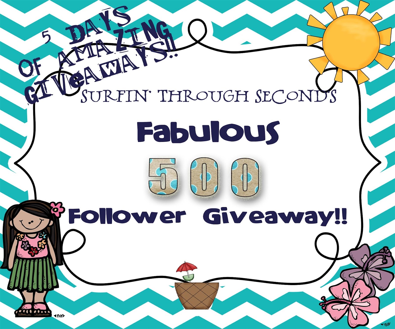 500 Fabulous Followers Day 5 - Surfin' Through Second