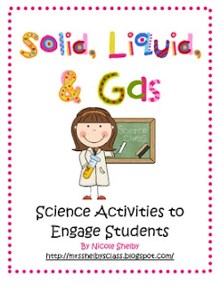 Fourth and Ten: Matter Vocabulary Booklet Freebie