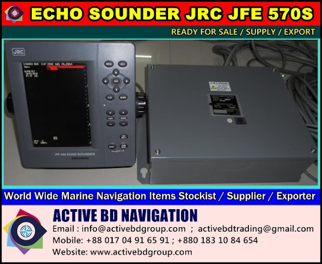 ACTIVE BD NAVIGATION: ECHO SOUNDER JRC JFE 570S