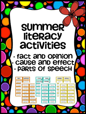 The Best of Teacher Entrepreneurs: Language Arts - "Summer Literacy ...