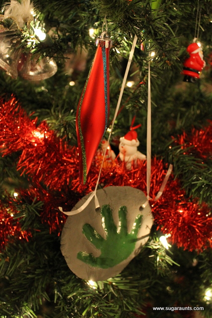 DIY Handprint Ornaments **25 Days of Christmas Play** - The OT Toolbox