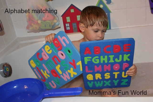 Momma's Fun World: Alphabet Bath Learning Momma's Fun World: Alphabet Bath Learning