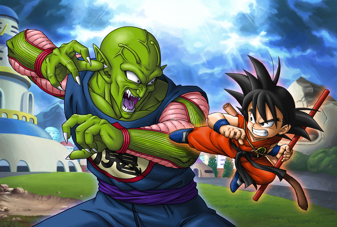 KSWallpapers: Goku Vs Piccolo Daimao Wallpaper KSWallpapers: Goku Vs Piccolo Daimao Wallpaper