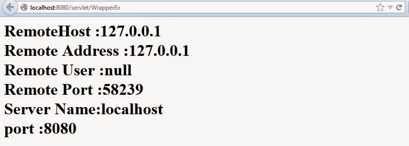 Programming for beginners: HttpServletRequestWrapper