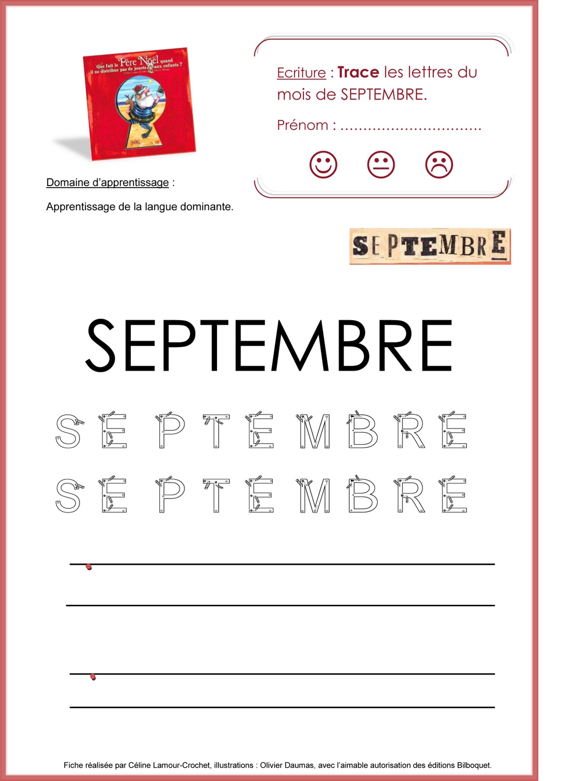 Céline Lamour-Crochet: Fiches: Que font...?