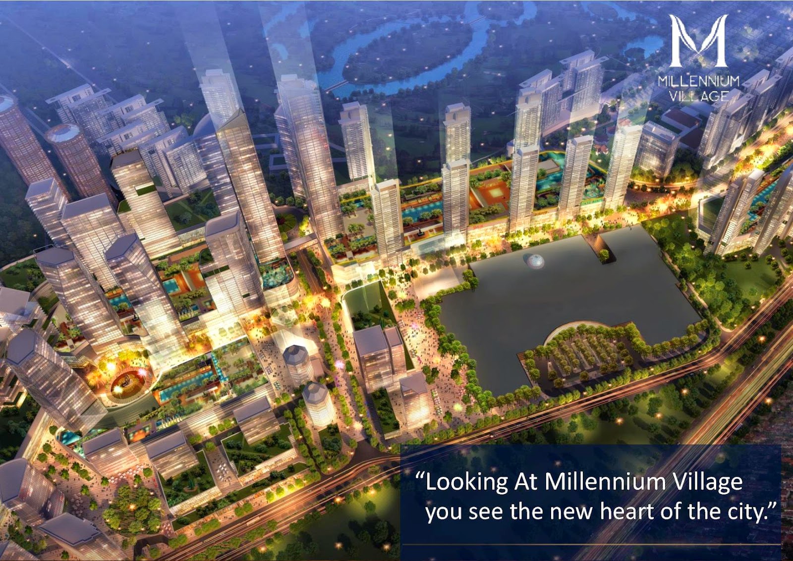 The Exclusive and Luxurious Condominium of Millenium Village. "Hillcrest House" Karawaci