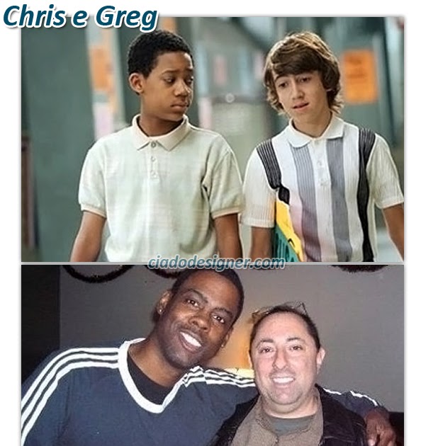 Chris e Greg na vida real | Cia do Designer