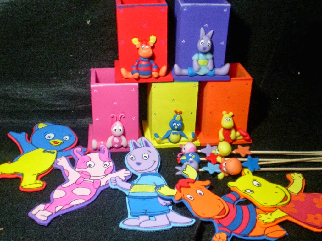 Souvenir de Backyardigans en goma eva - Imagui