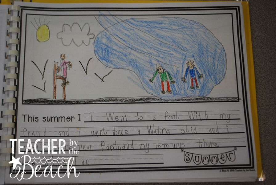 Monthly Class Books - Teacher by the Beach