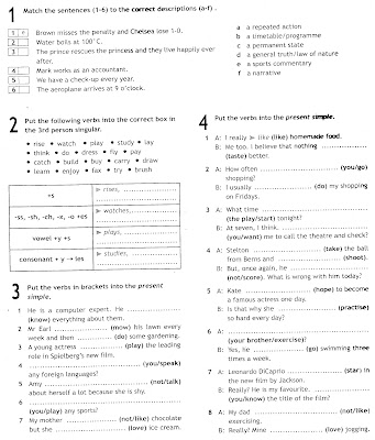 English Teacher Eduardo Flores D. Inglés - Media: Present Simple Tense ...