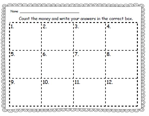 Counting Money Freebie - Second Grade Teaching Blog