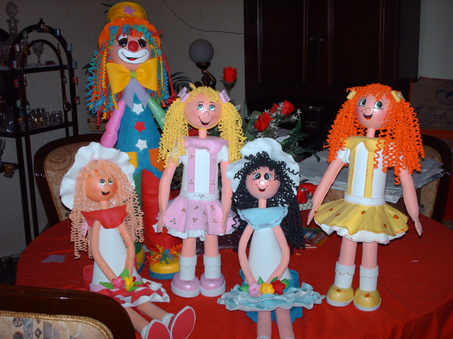 Cotillón de Foami de payaso - Imagui