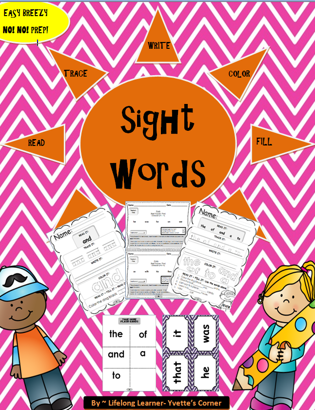 Out Of The Box Reading and Math: Sight Words Set 1 - Read, Trace, Write ...