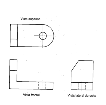 DIBUJOS DE VISTAS MULTIPLES Y NORMALIZACION DEL DIBUJO