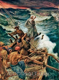 Jesús calma cualquier tempestad (Mateo 8:23-27) - Mundo Bíblico: El ...