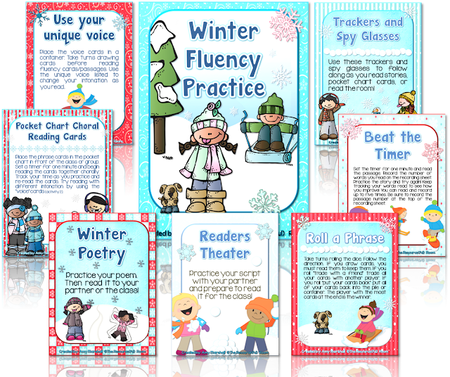 Winter Fluency Pack! - The Resourceful Room!