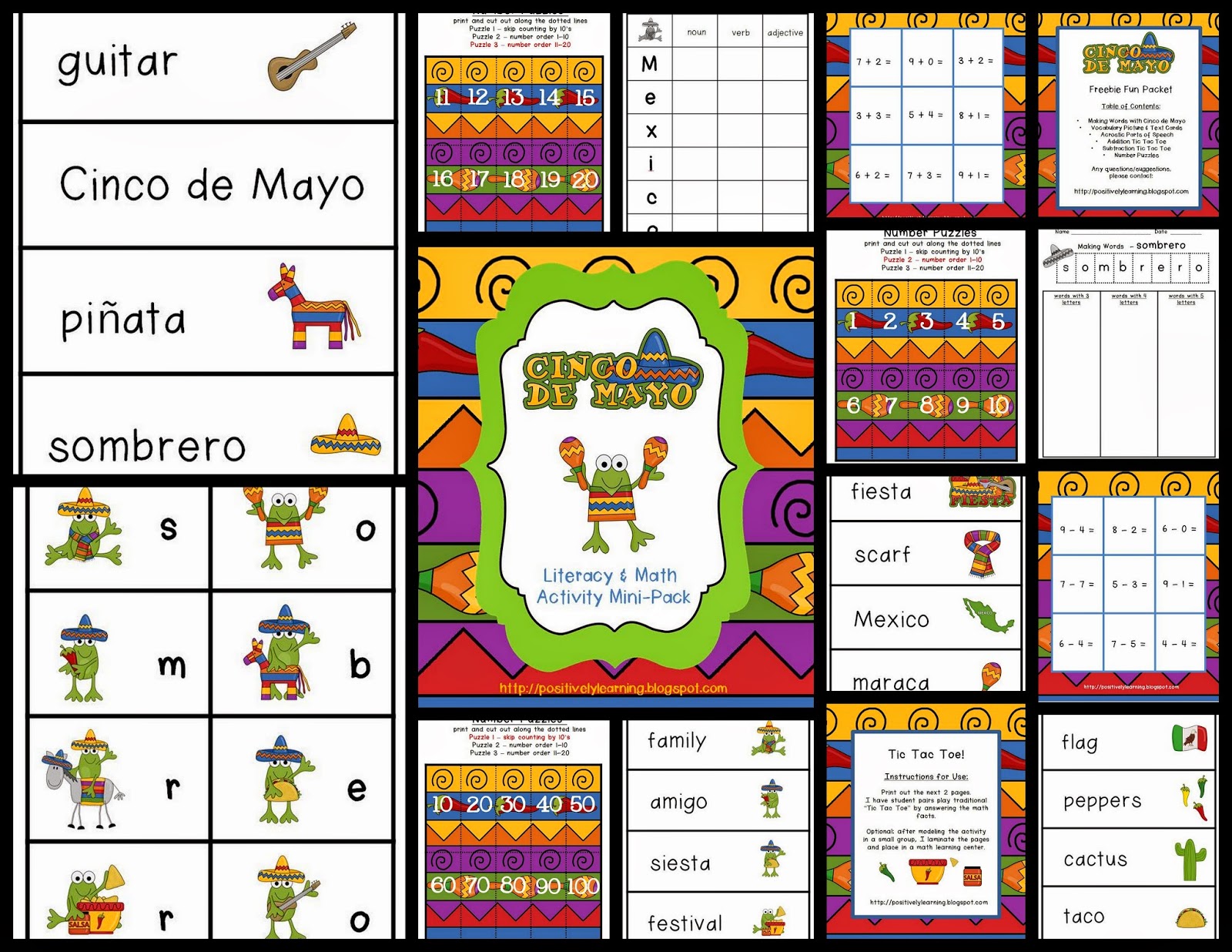 Simply Centers: Cinco de Freebies!