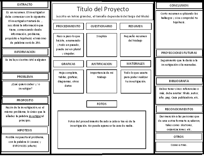 Cómo hacer un proyecto para Feria Científica | Proyectos para feria ...