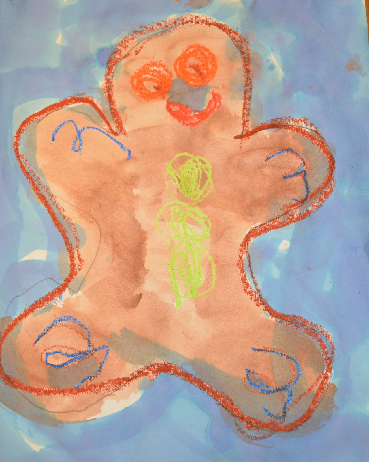 A Place Called Kindergarten: Framable Gingerbread Art